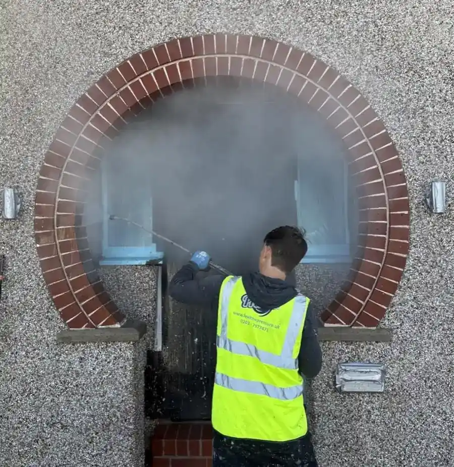 Brick Arch Paint Removal Case Study | Careful Steam Paint Removal ...